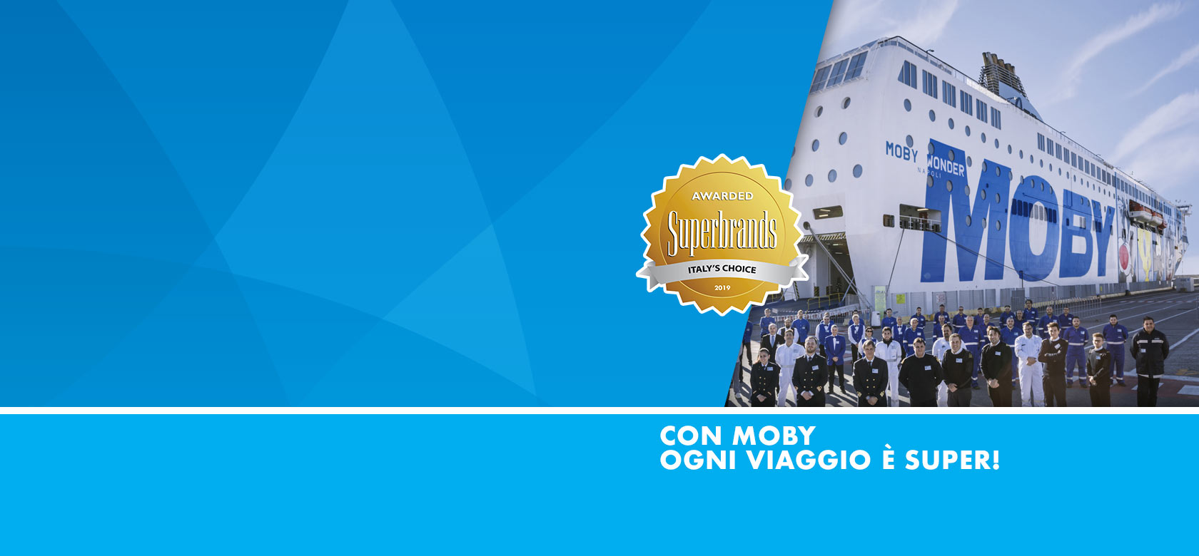 Moby: il tuo viaggio inizia online! Prenota il tuo traghetto