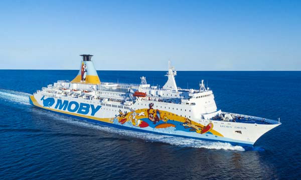 La flotta di Moby: informazioni utili su navi e traghetti
