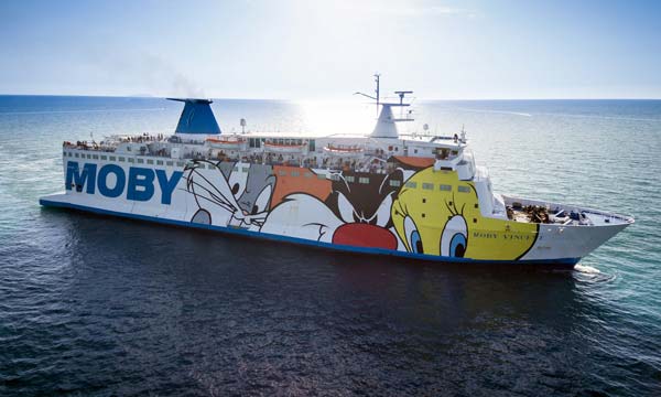 La flotta di Moby: informazioni utili su navi e traghetti